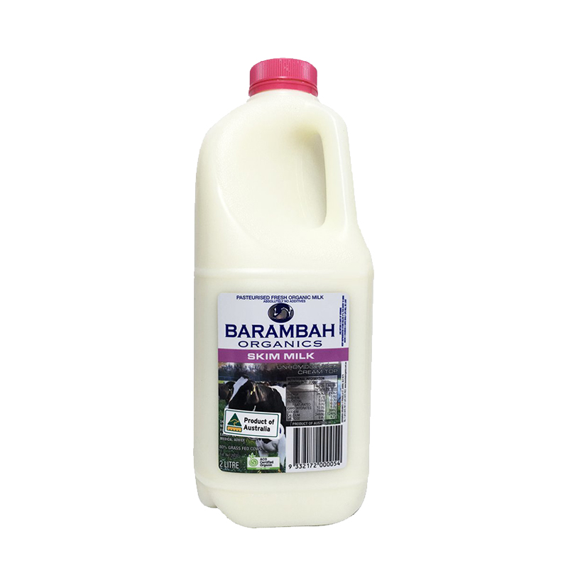 Barambah Full Cream (Glass Bottle) – Organically Grown
