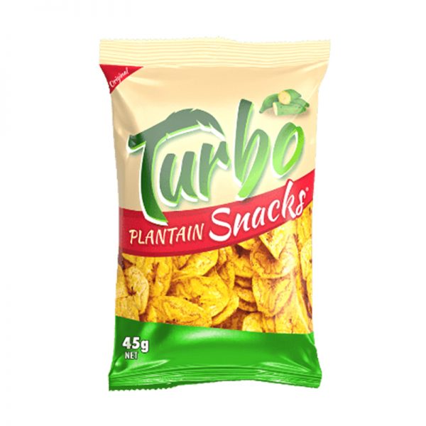 Turbo Plantain Snack Original – Organically Grown