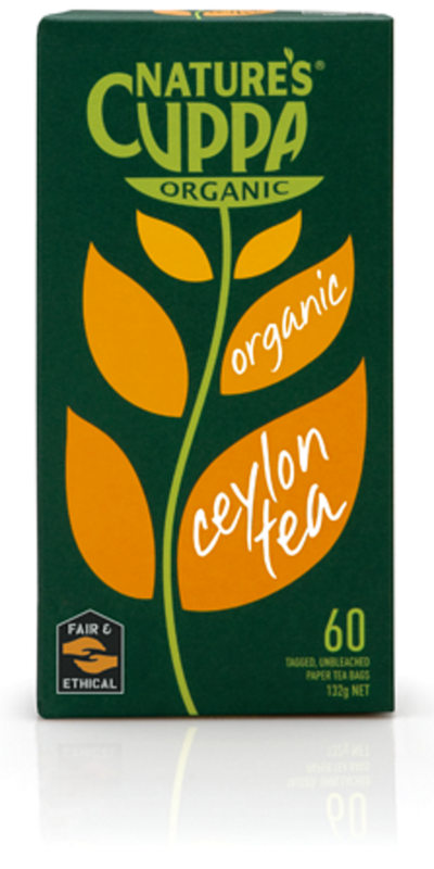 Natures Cuppa Ceylon Tea – Organically Grown